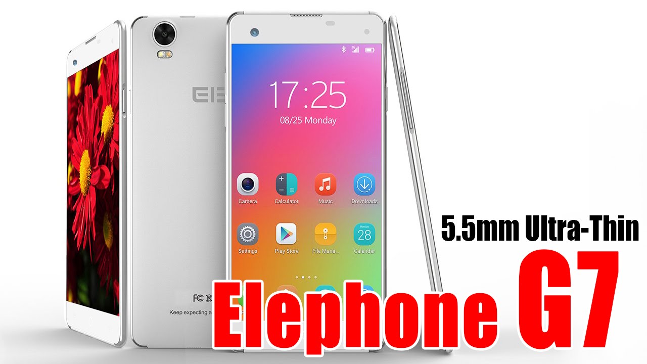5.5mm Ultra-thin Elephone G7 Smartphone Deeply Review-english - YouTube