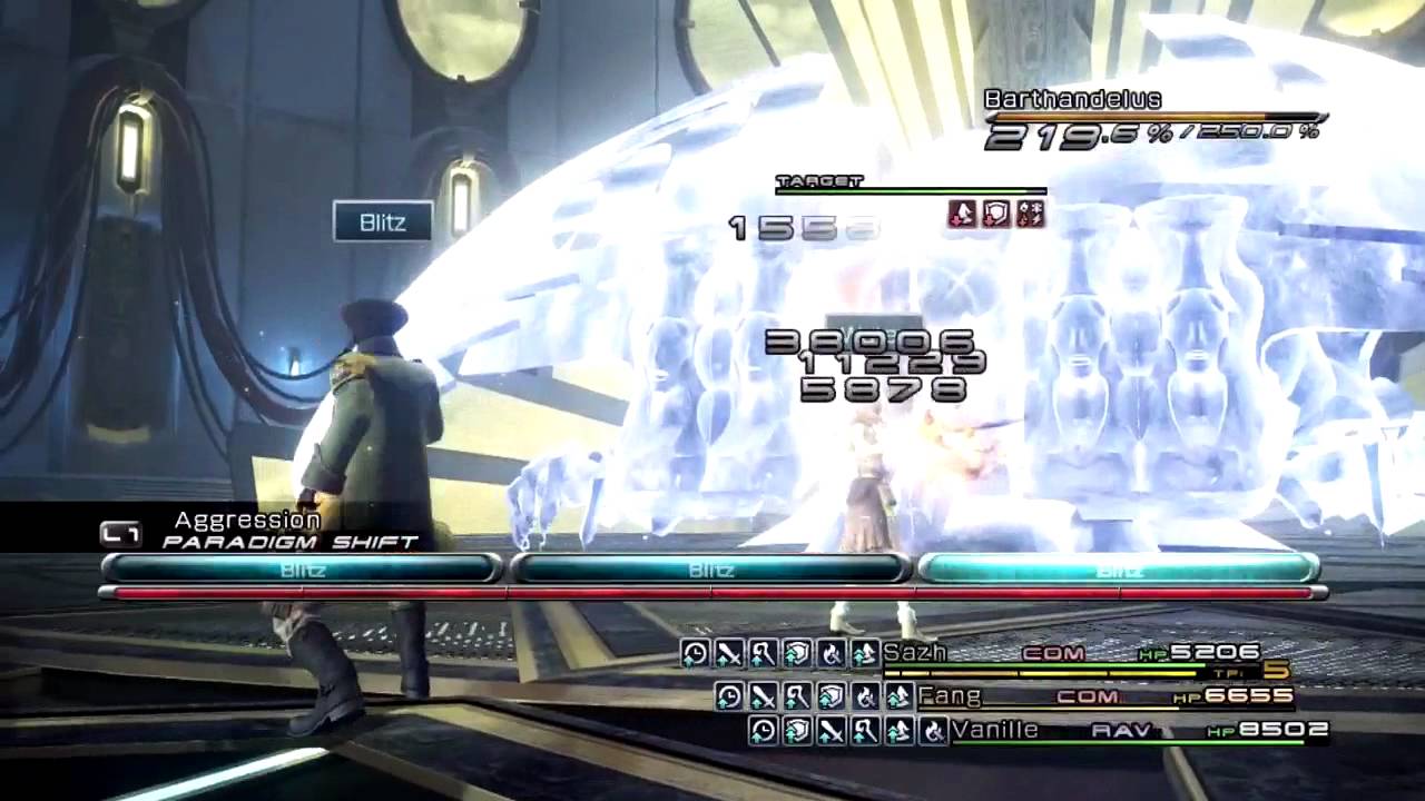 FINAL FANTASY XIII - Barthandelus 3 - *1:44 - No Shrouds - 5 Stars ...