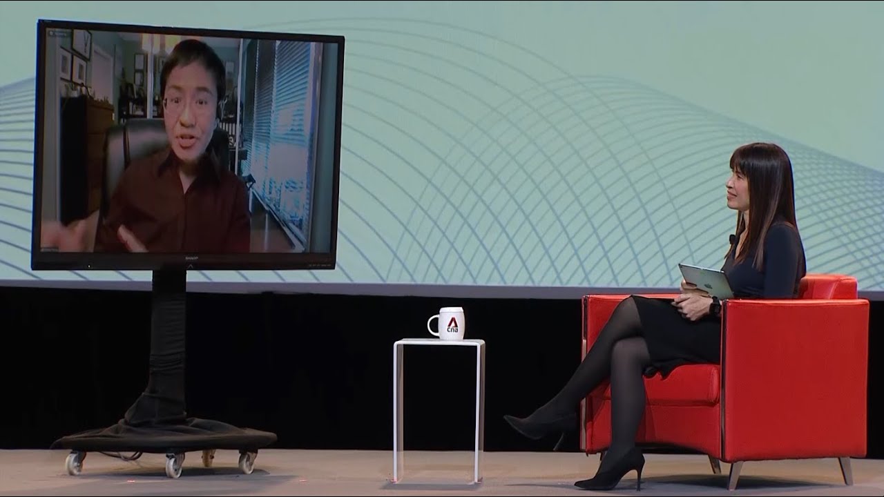 Rappler CEO Maria Ressa's views on disinformation | CNA Leadership ...