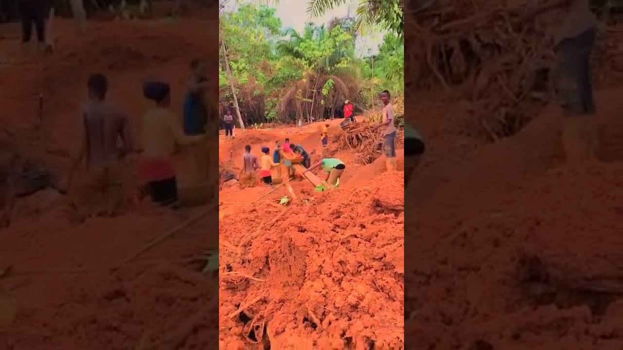Effect of Galamsey (illegal mining) in Ghana 🇬🇭 ## Weezy# - YouTube