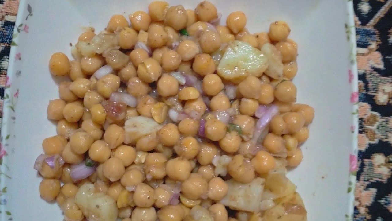 how to make channa chat simple and easy FoodieKitchen 👍 - YouTube