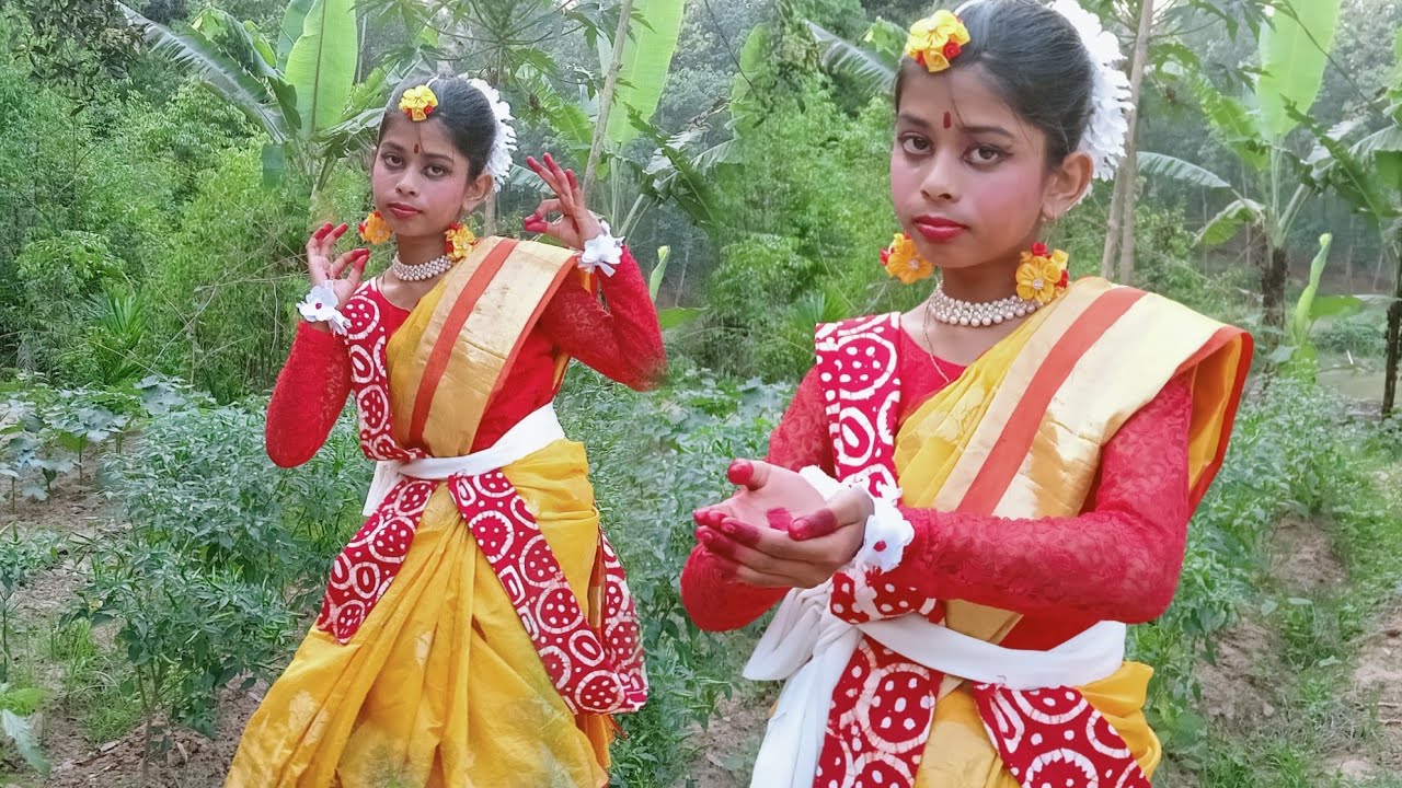 Novo basanter daner dali Rabendra nritya dance 2023 //dance cover by ...