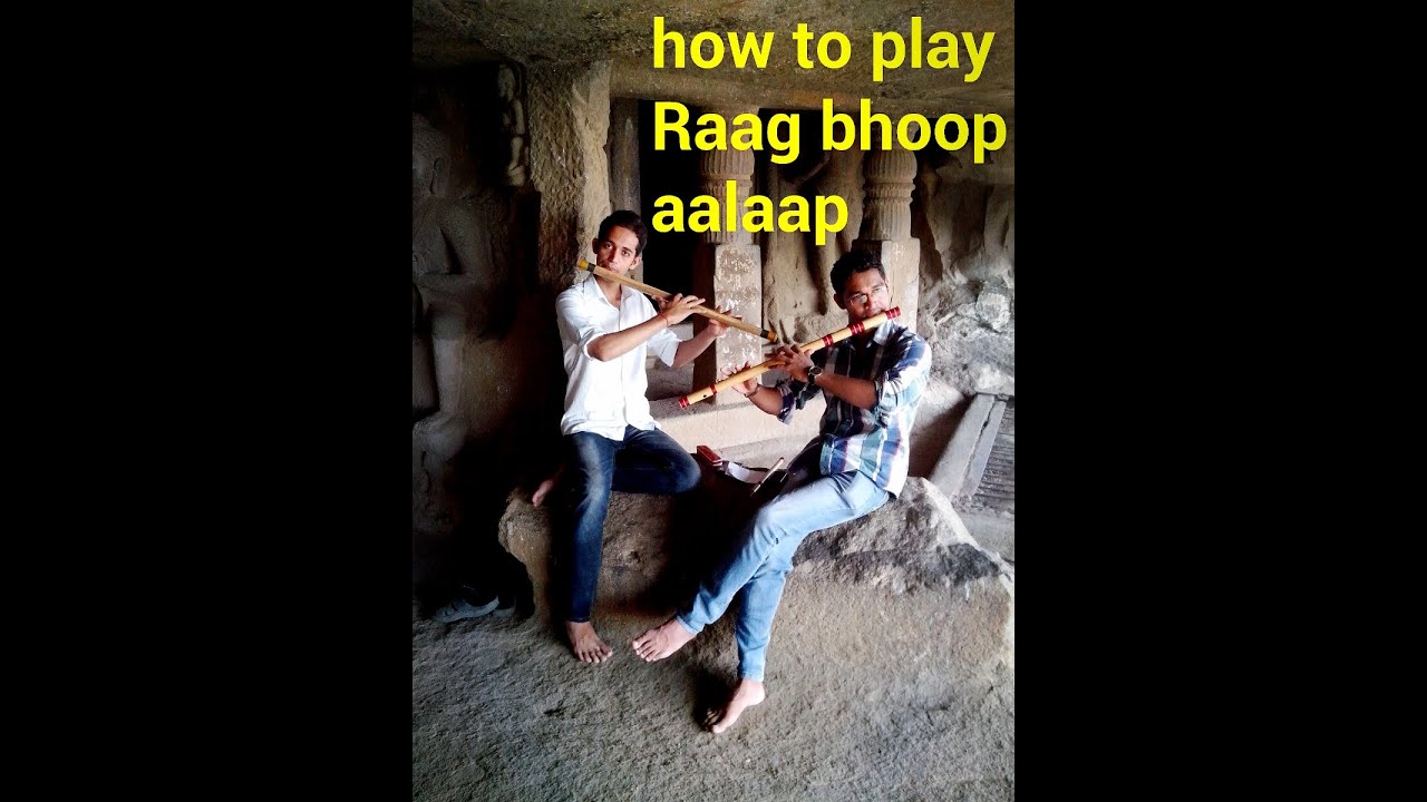 How to play raag bhopali alap on flute - YouTube