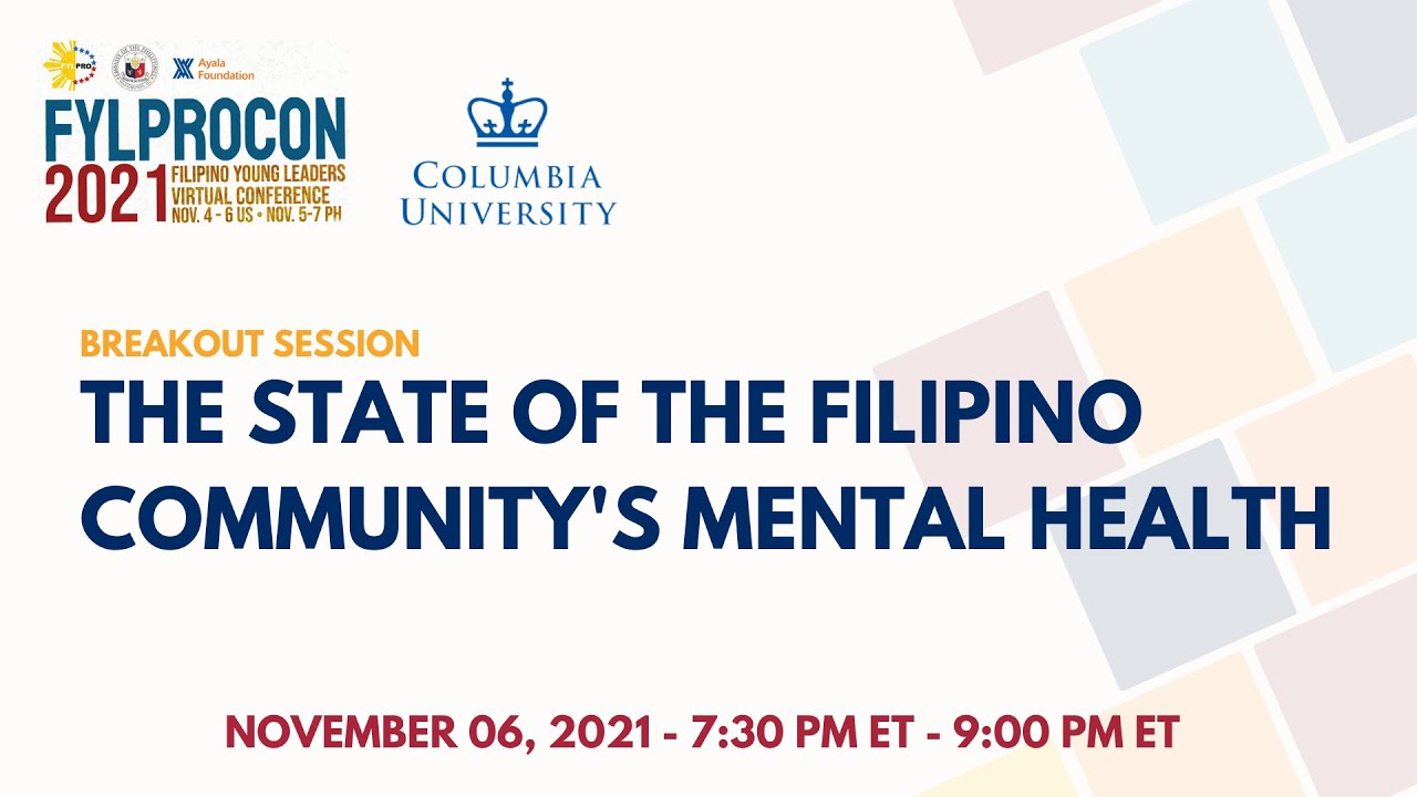 The State of the Filipino Community's Mental Health - YouTube