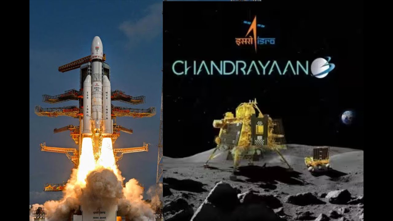 In Latest Moon Race, India Lands First in Southern Polar Region - YouTube