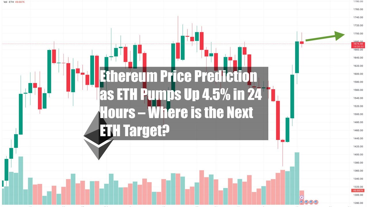 Ethereum Price Prediction as ETH Pumps Up 4.5% in 24 Hours – Where is ...