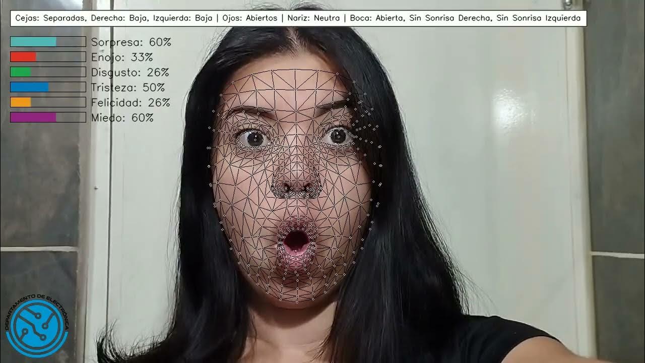 Reconocimiento de Emociones mediante Malla Facial de Mediapipe - YouTube