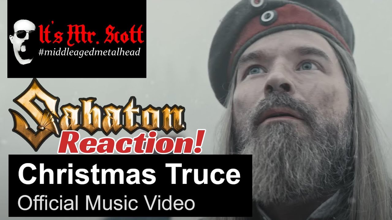 SABATON - Christmas Truce (Official Music Video) REACTION from Mr ...