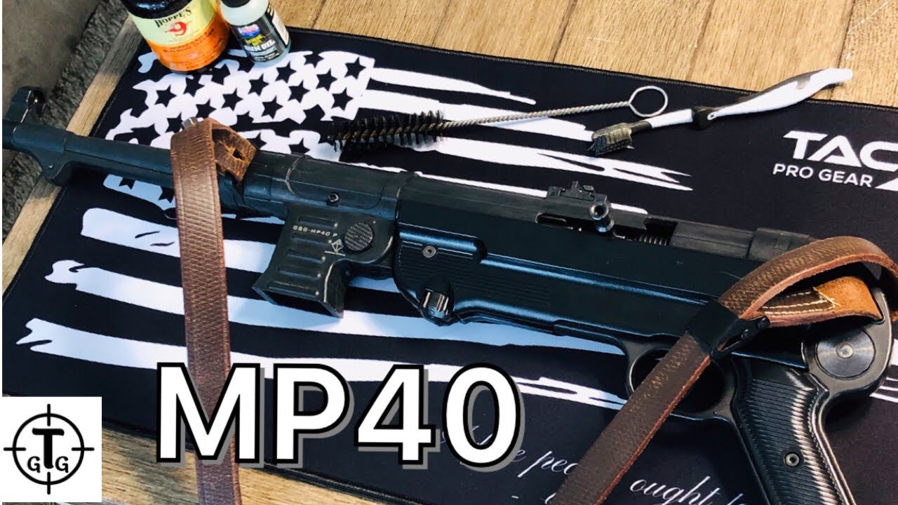 How to Clean & Lubricate the MP40 - GSG ATI - YouTube