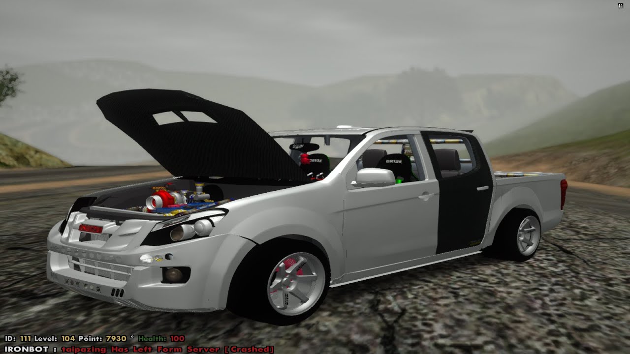 แจกรถ Isuzu d-max 2.5 - FT.[ GTA IRONMANZING ] - YouTube