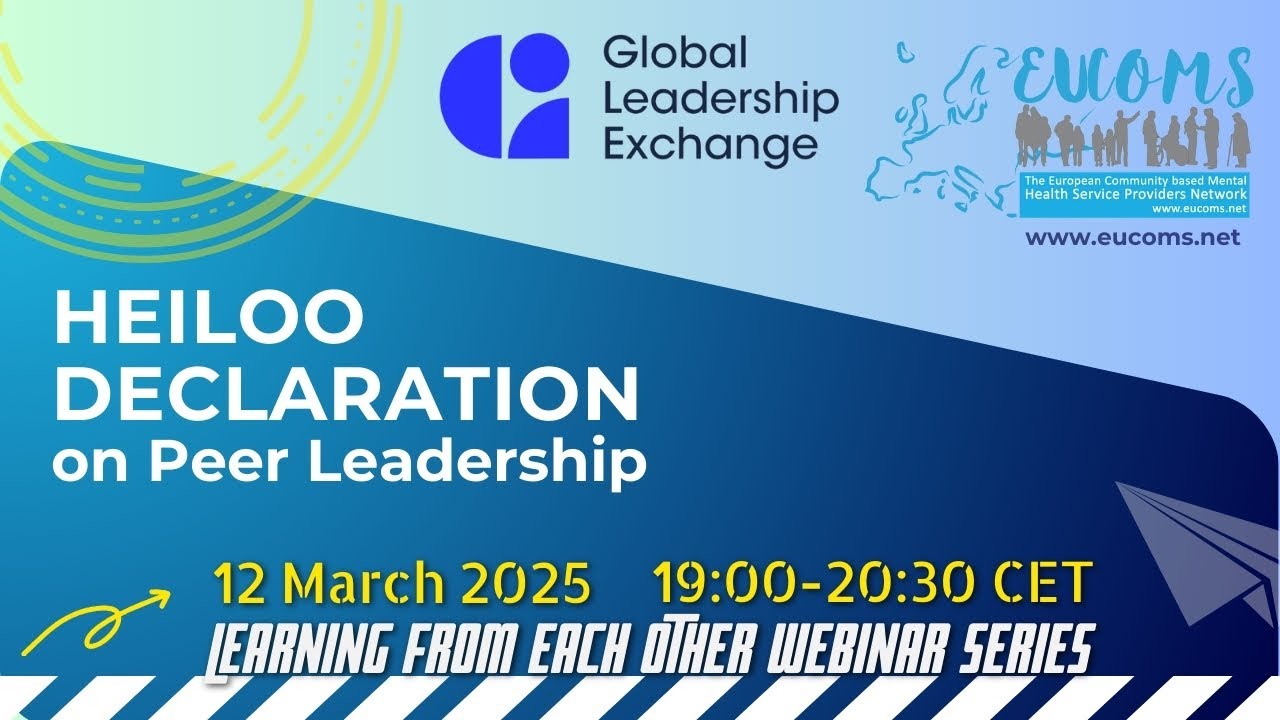 Heiloo Declaration on Peer Leadership | EUCOMS and GLE webinar | 12 ...