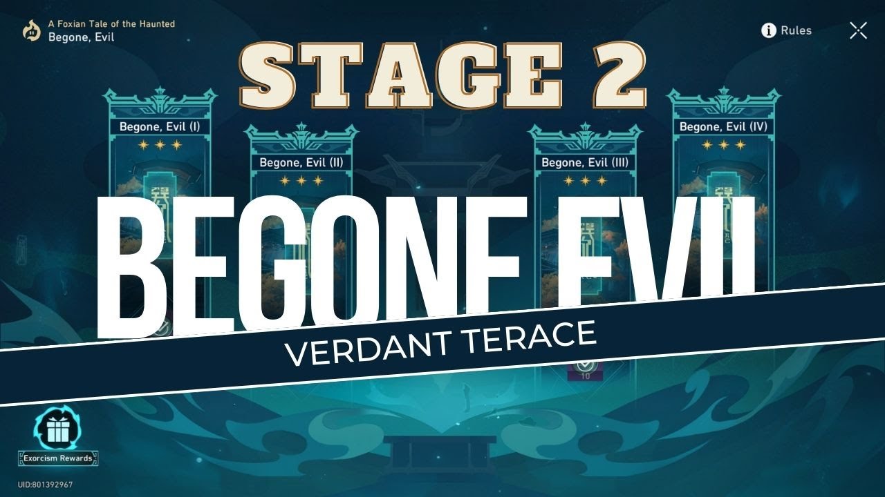 Begone Evil 2 - Suppression Tower, Verdant Terrace - A Foxian Tale of ...