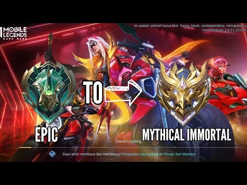 MLBB: SOLO RANK EPIC TO MYTHICAL IMMORTAL!!! - YouTube
