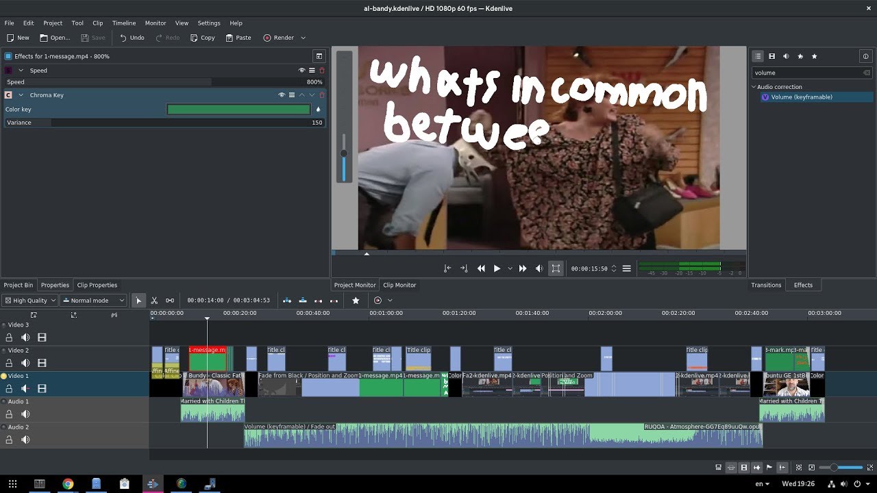 Handwriting Animation with GIMP and Kdenlive | I ️ Al Bundy! - YouTube