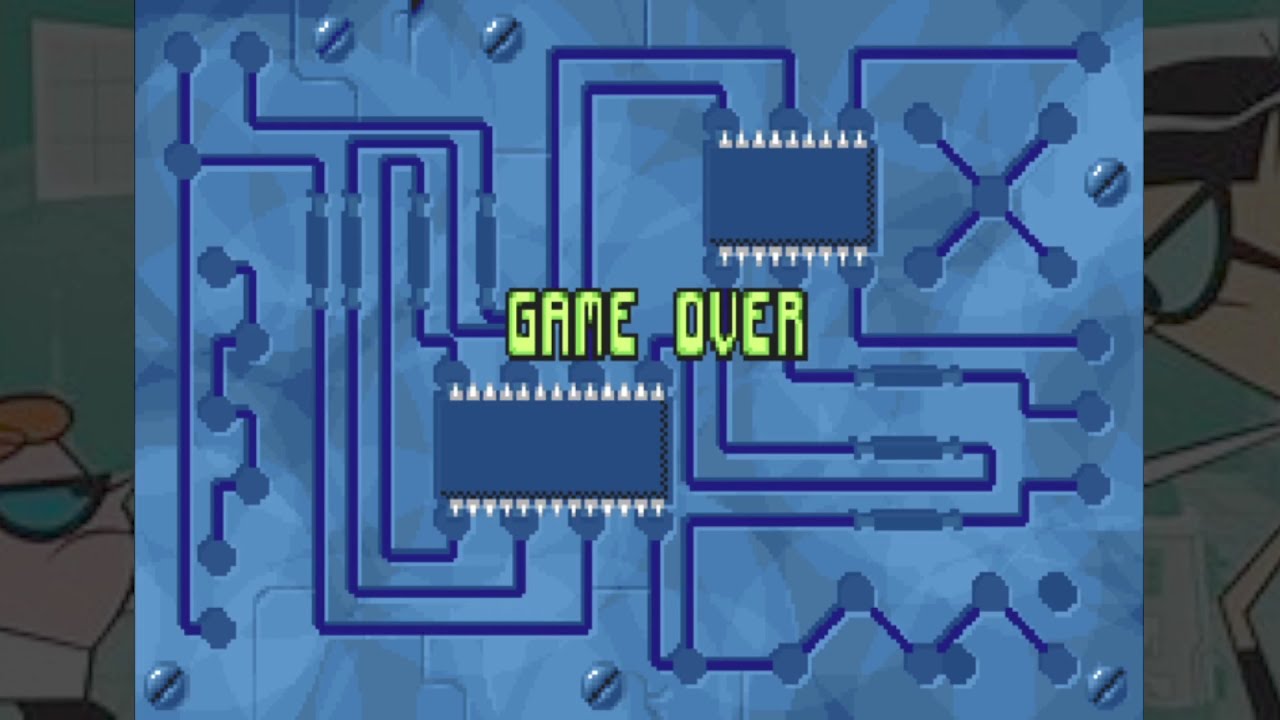 Dexter's Laboratory Deesaster Strikes! - Game Over (GBA) - YouTube