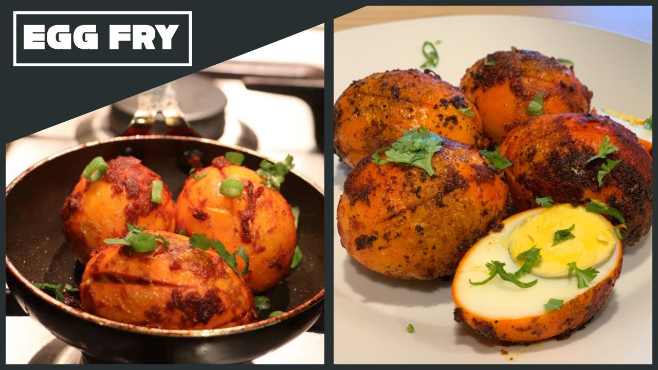 Spicy Fried Boiled Eggs | Anda Fry Nepali style - YouTube