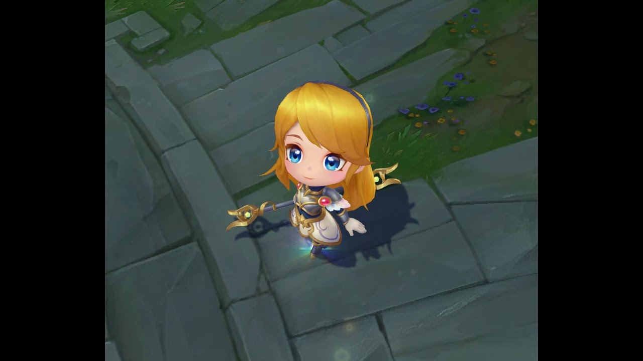 Lux Chibi Default skin - Preview - YouTube