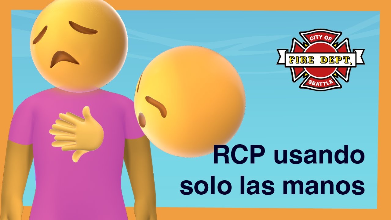 RCP usando solo las manos (Hands-only CPR in Spanish) - YouTube