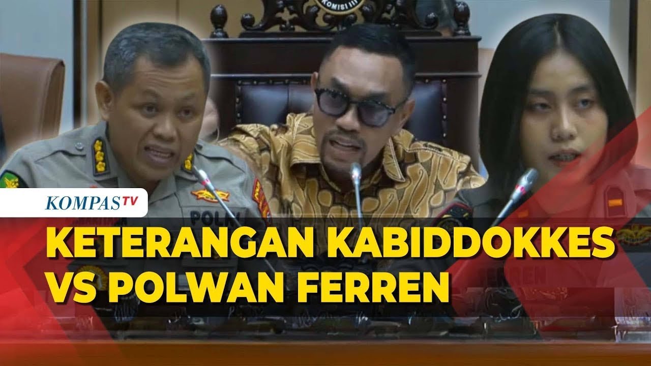 Penjelasan Kabiddokkes dengan Polwan Ferren Terkait Siswa SPN ...