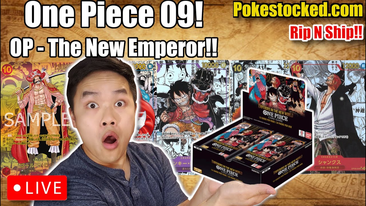 🔴 LIVE - TERASTAL FESTIVAL! - OP09 TCG - FINAL FANTASY TCG - DUCKY ...