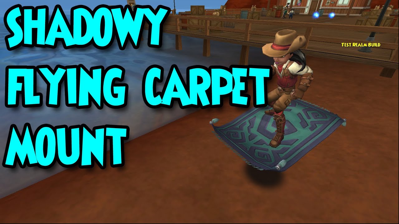 Wizard101: 🌌SHADOWY FLYING CARPET MOUNT Review🌌 - YouTube