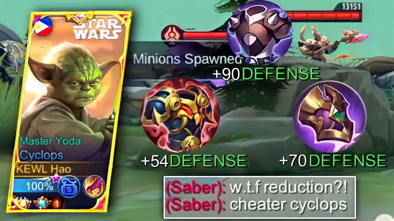 CYCLOPS GOD MODE DEFENSE HACK!! - YouTube