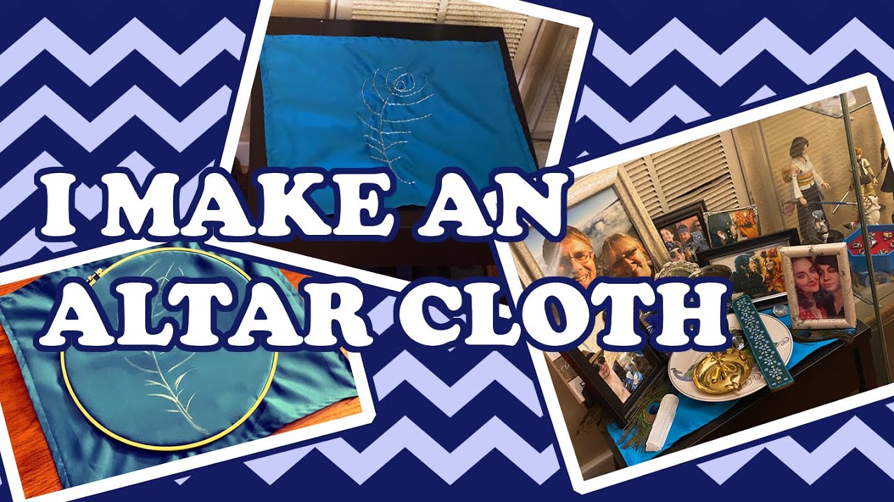 How to Make an Altar Cloth (Quick, Cheap, and Easy) - YouTube