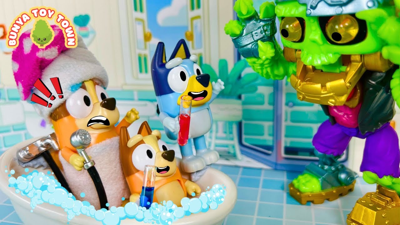 Bluey Run! A Zombie Is Coming! | Bluey Pretend Play Stories - YouTube