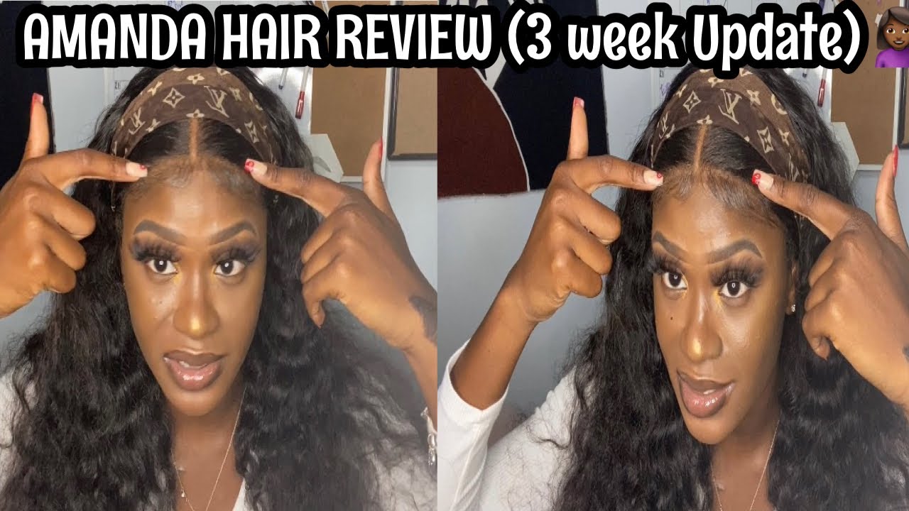 AMANDA HAIR REVIEW (3 WEEK UPDATE) - YouTube