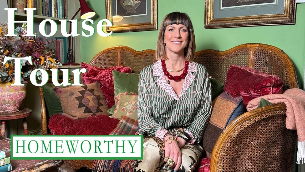 HOUSE TOUR | Inside Color Consultant Fiona de Lys' London Cottage - YouTube