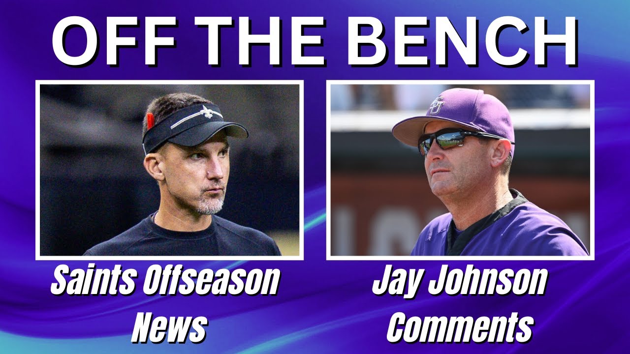 OTB | New Orleans Saints Update | LSU Football | Baseball Coach Jay ...