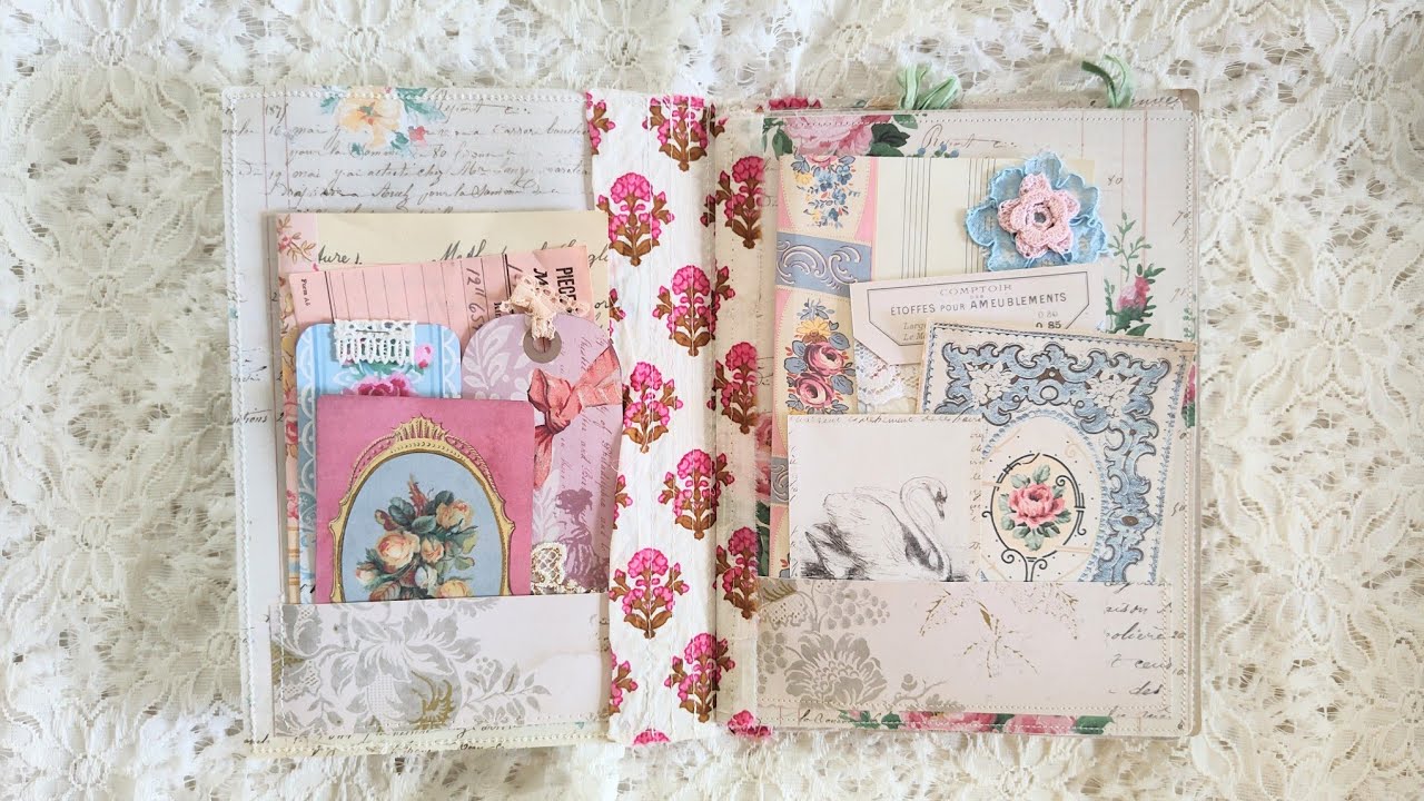 SOLD Ephemera Folder Reusable - Florence and Vintage - YouTube