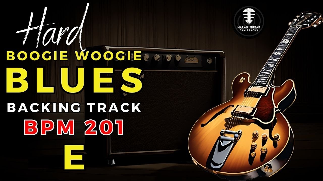 MASTER your Boogie Woogie Blues with backing track - Jam in E - YouTube