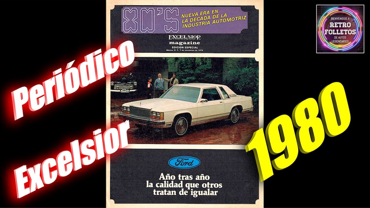 PERIODICO EXCELSIOR DEL 7 DE NOVIEMBRE DE 1979 (MEXICO) - YouTube