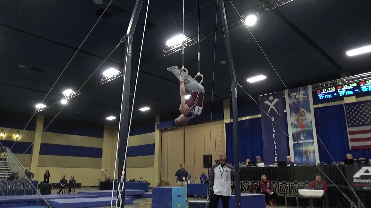 Logan Myers - Still Rings - 2020 Winter Cup Jr. Prelims and Elite Team ...
