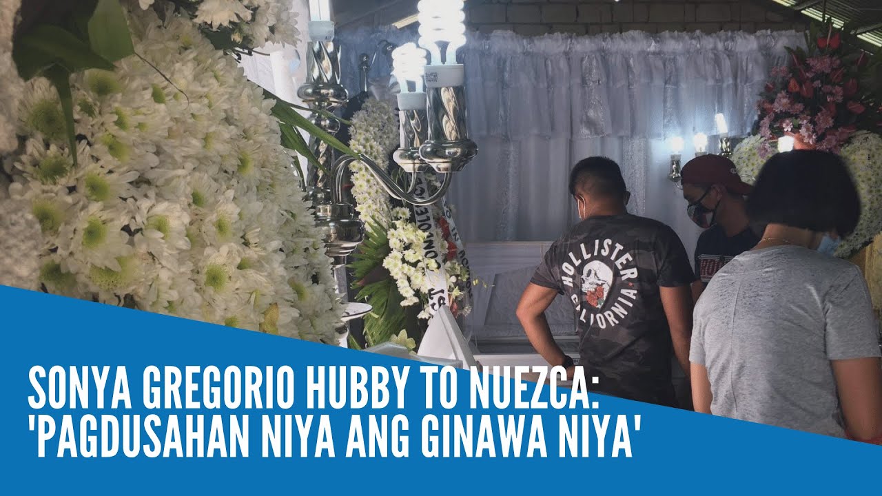 Sonya Gregorio hubby to Nuezca: 'Pagdusahan niya ang ginawa niya' - YouTube