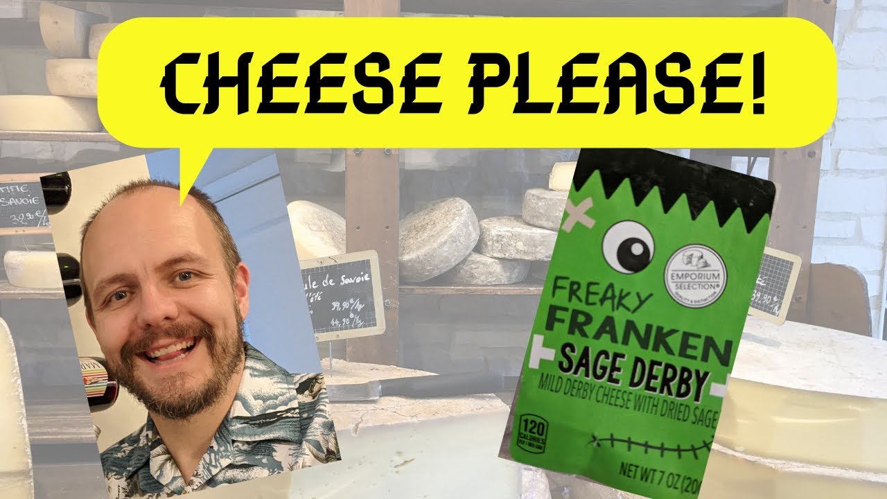 Cheese Please! Aldi's Freaky Franken Sage Derby! - YouTube