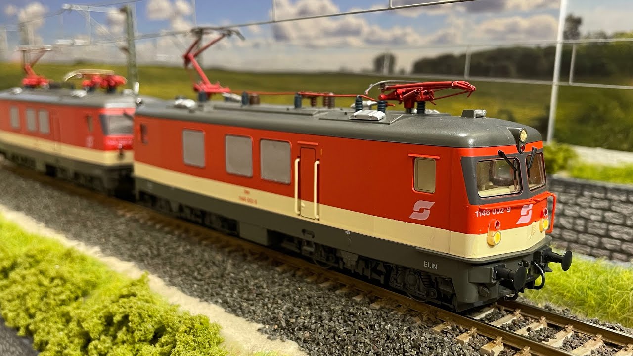 Klein Modellbahn ÖBB 1146-os mozdony javítása és digitalizálása. - YouTube