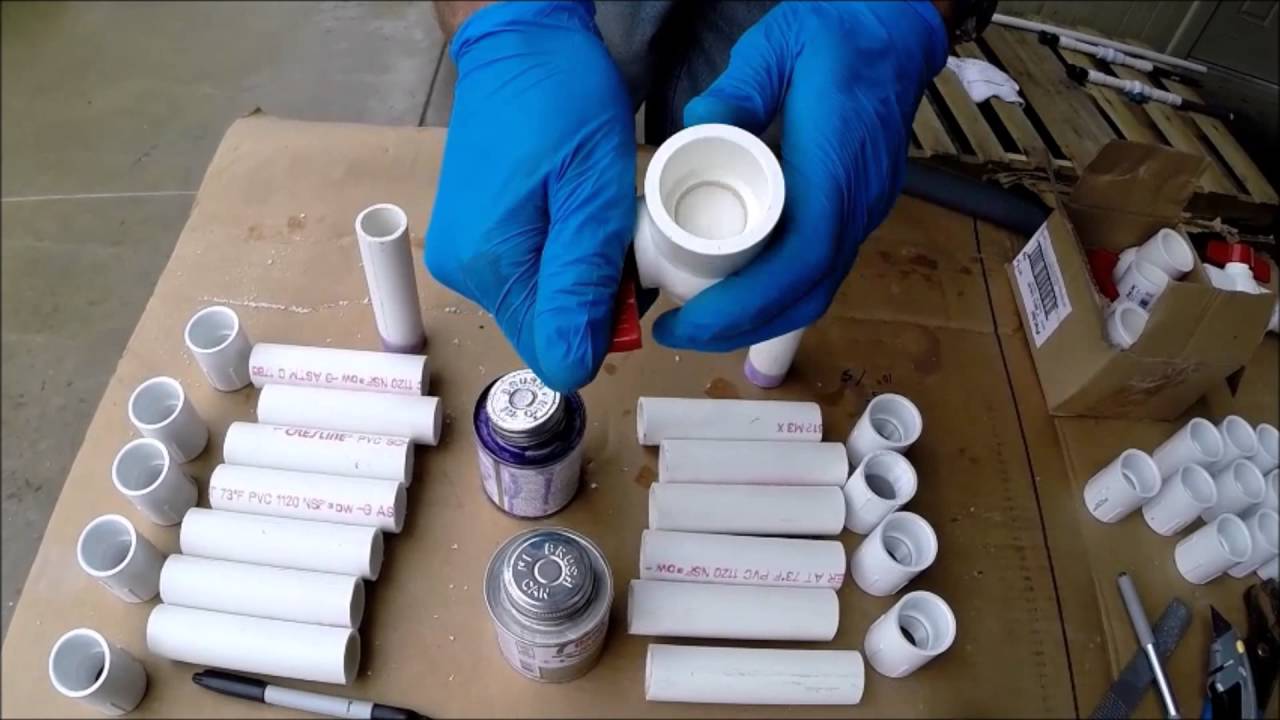 Creating PVC irrigation risers for wobblers or impact sprinklers - YouTube