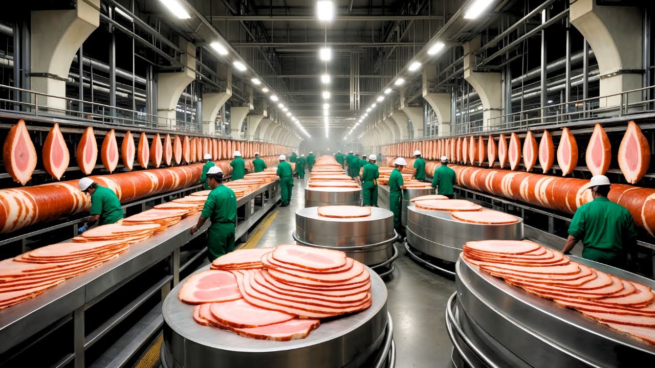 How Canadian Bacon Is Made - YouTube
