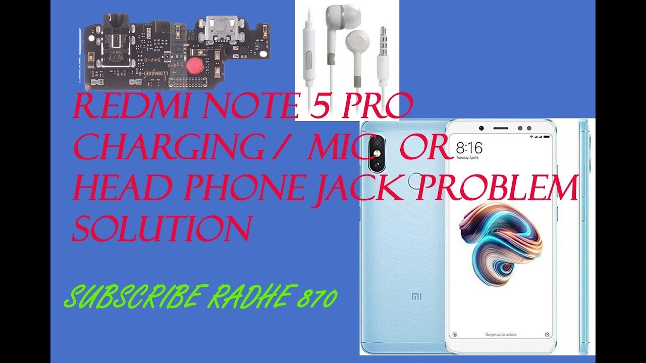 REDMI NOTE 5 PRO CHARGING OR MIC PROBLEM SOLUTION JUST 2 MINUTES - YouTube
