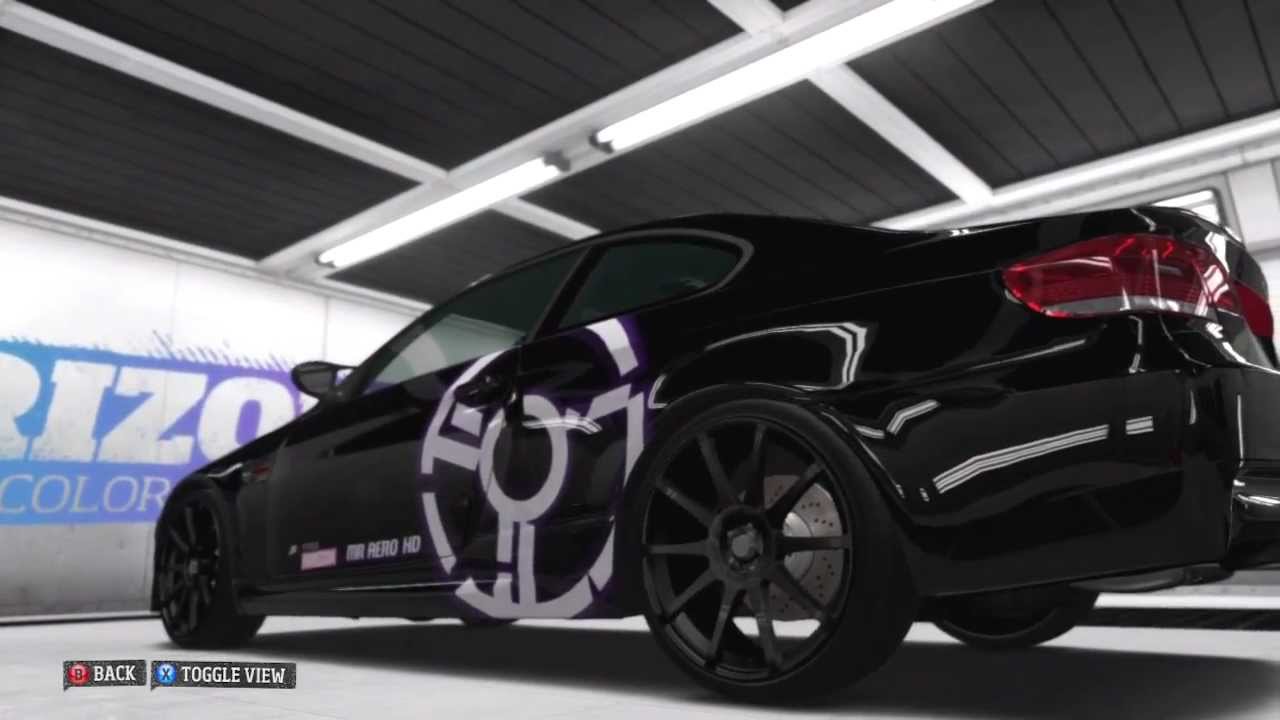 Forza Horizon - Custom Vinyl & Design - MrAeroHD (BMW M3) - YouTube