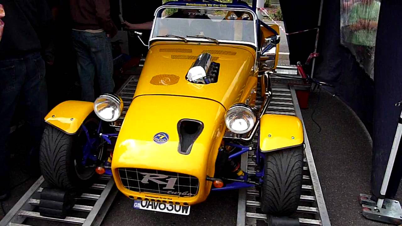 R1 Turbo Locost on Rolling Road at Newark - YouTube