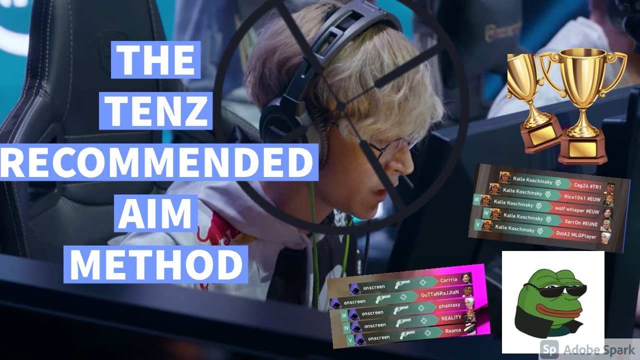 TENZ SHOWS HIS SECRETS ON HOW TO AIM GOOD!!! - YouTube