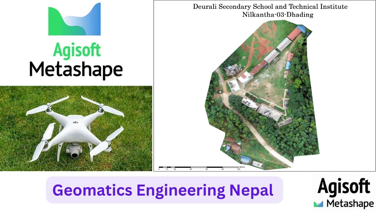 How to Process Drone Images in Agisoft Metashape Without GCPs - YouTube