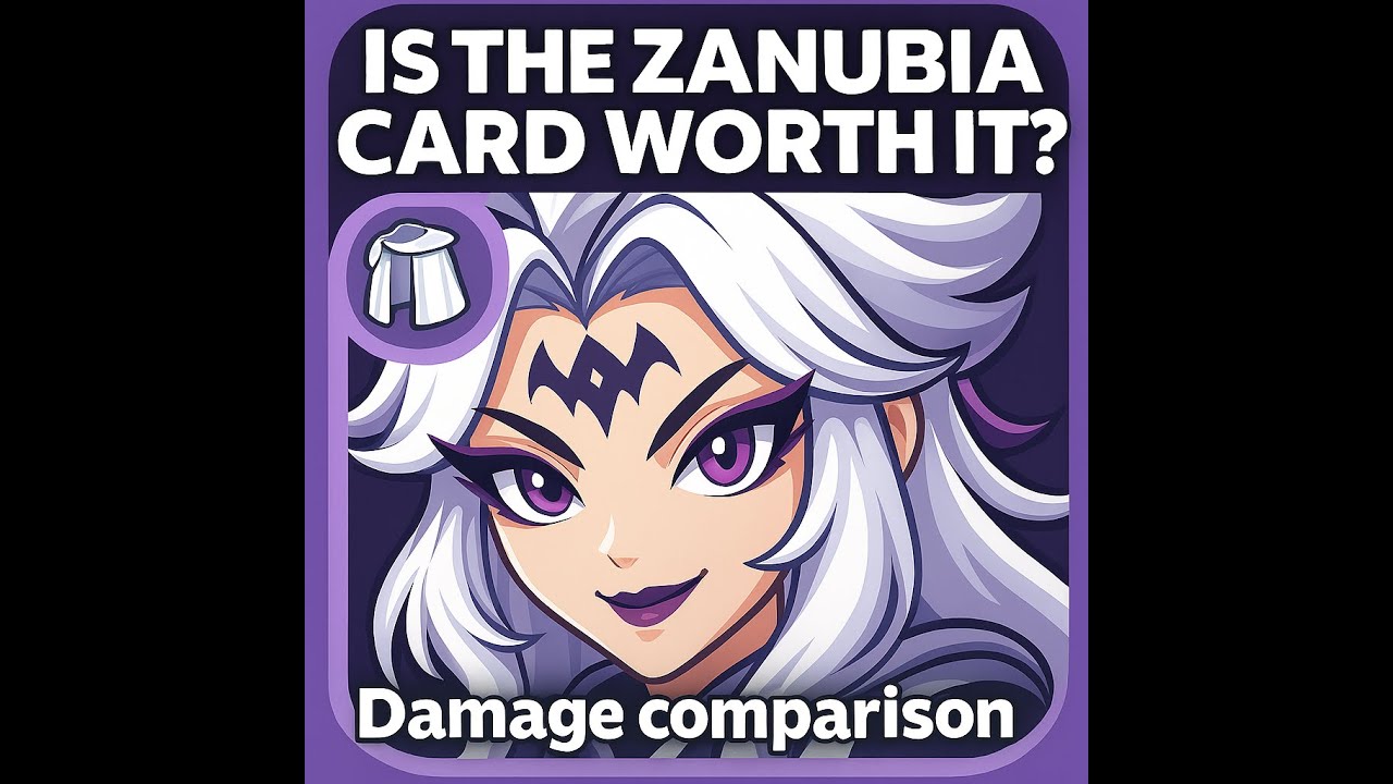 Ragnarok Mobile Classic: Damage comparison Zanubia card vs Chucky Tree ...