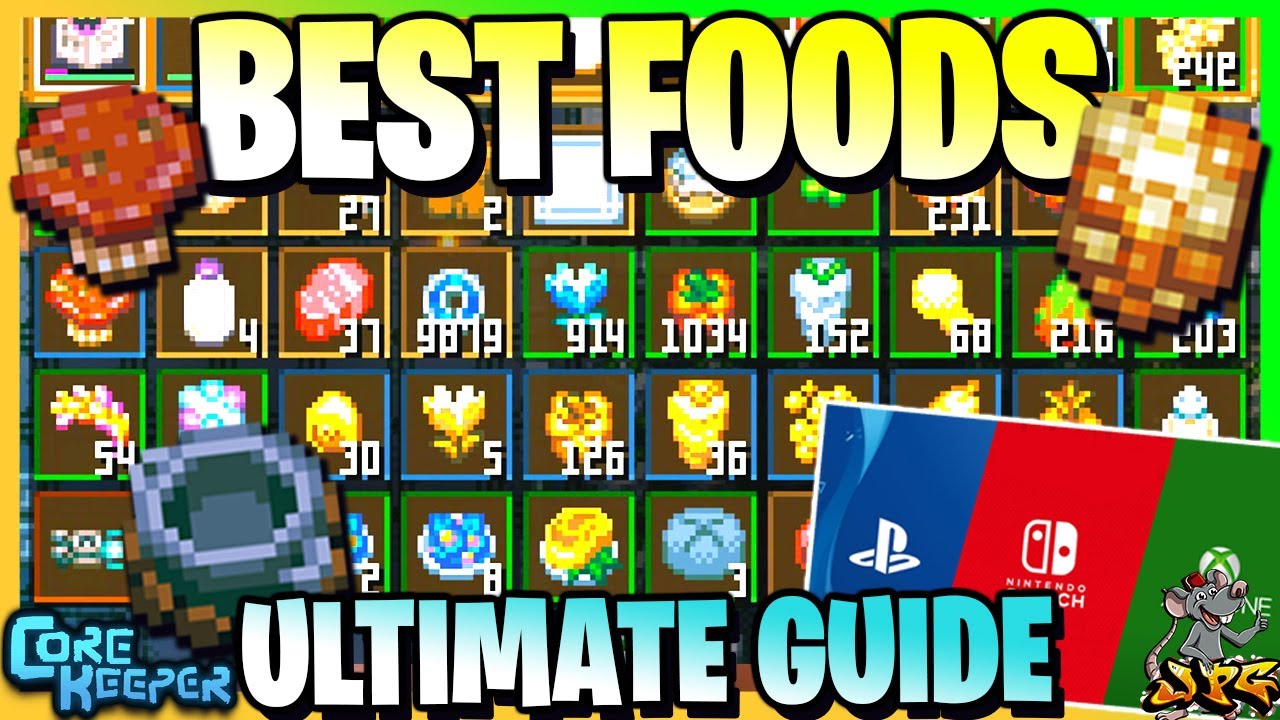 CORE KEEPER 1.0! Best Food Tips! What Foods Should You Make? And What ...