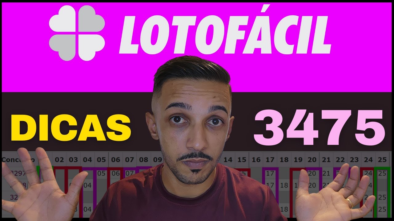 [NOVO] Lotofácil 3475 Dicas Análise e Sugestões - YouTube