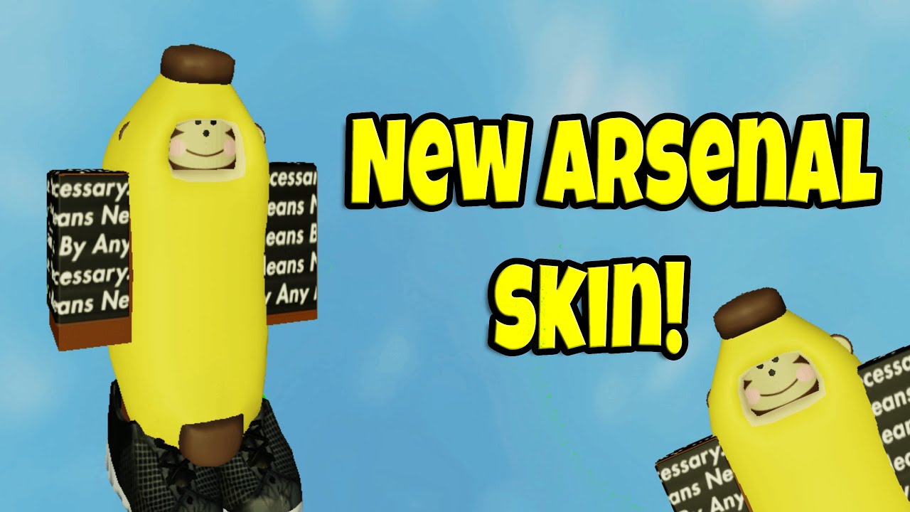 How To Get The Monkey With Drip Skin In Roblox Arsenal! - YouTube