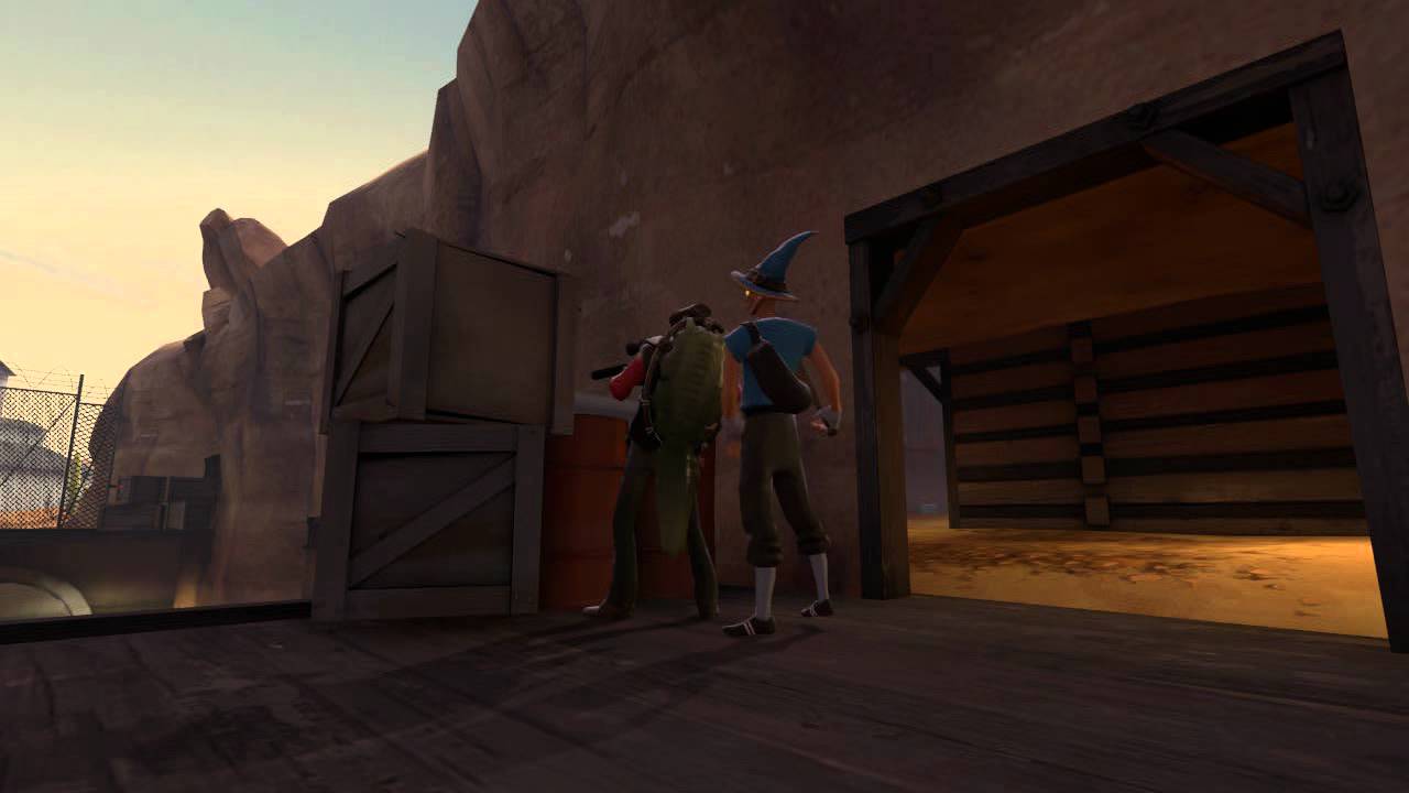 Taunt behind the boxes - YouTube